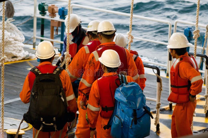 Rig workers stock image. Image of environment, field - 66236773