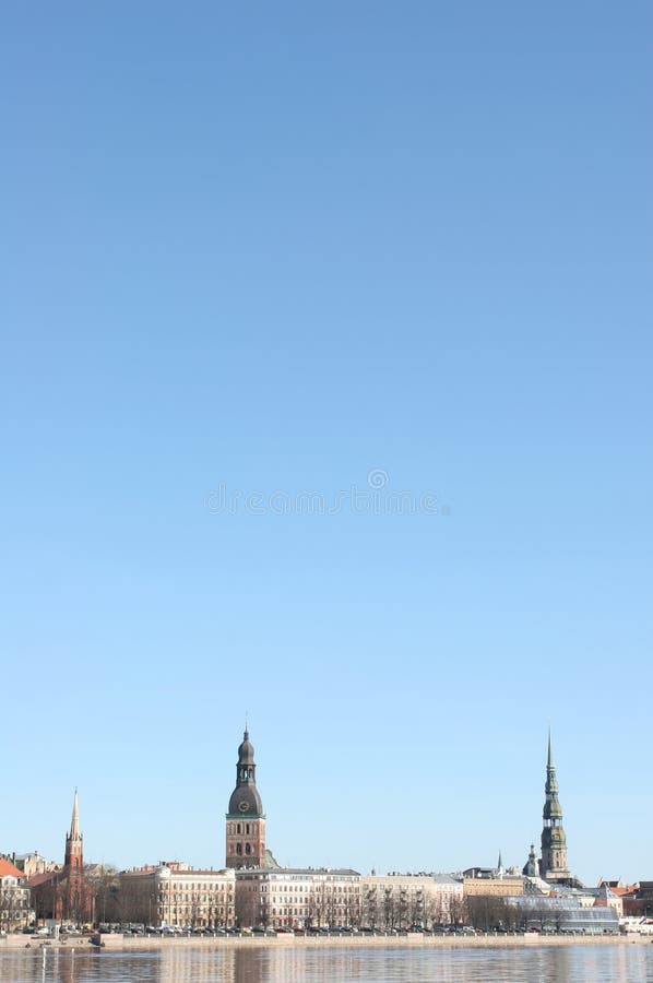 Riga stock image. Image of river, architecture, european - 2171683