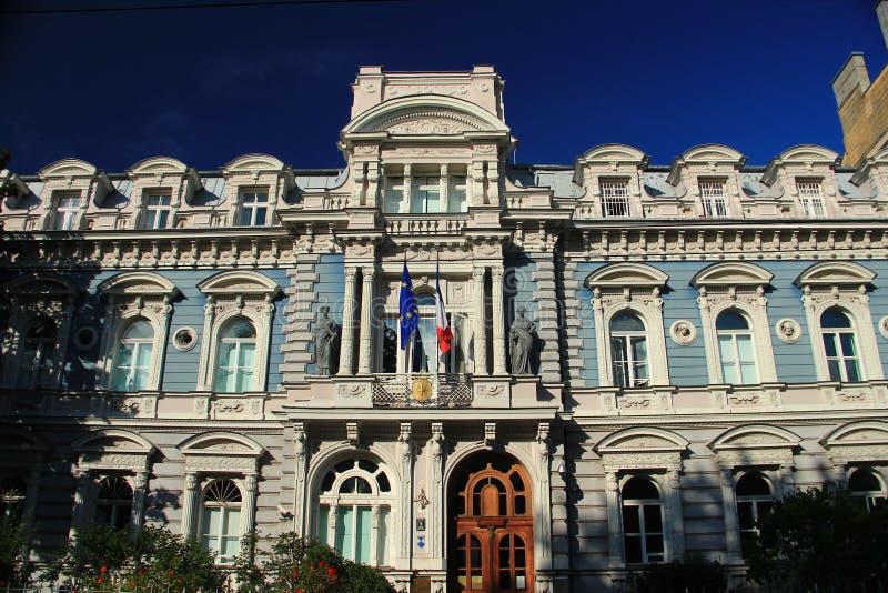 Riga Ambassade de France image stock. Image du mensonges - 58932643
