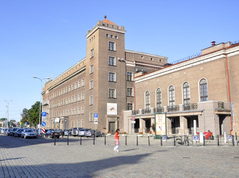 Riga August 22 2014-Historic Buildings from Riga in Latvia Editorial ...