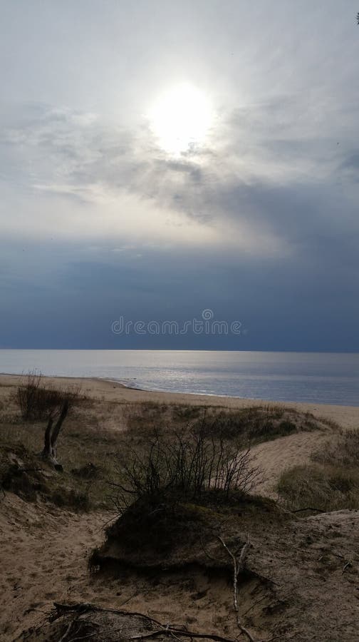 Riga bay stock photo. Image of latvia, sand, sunset, coast - 56322258