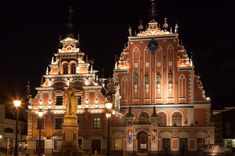 Riga - Capital De Letonia. Ciudad Vieja, Imagen de archivo - Imagen de ...