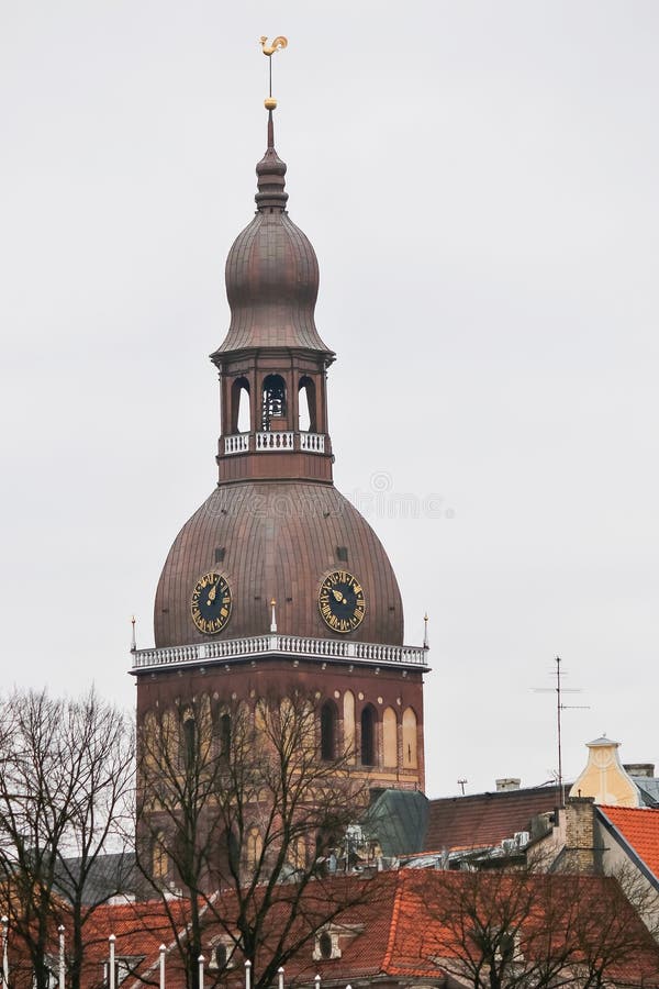 Riga Dome Cathedral, Riga, Latvia Stock Photo - Image of monument ...