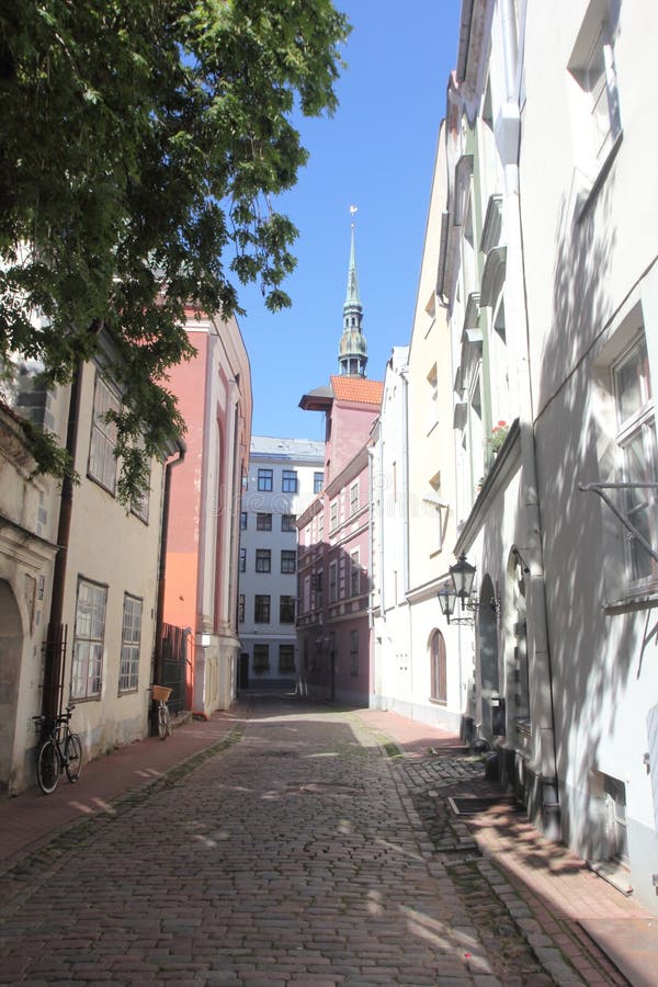 Riga, Latvia stock photo. Image of historic, europe, buildings - 92980676
