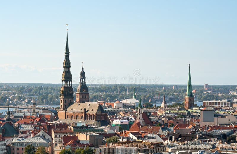 Riga s view stock photo. Image of bridge, exterior, ancient - 55104062