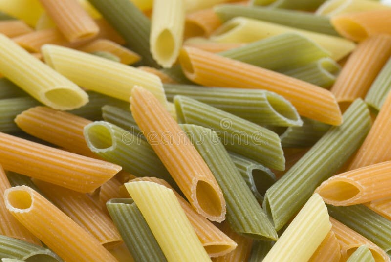 Rigati pasta stock image. Image of noodles, gourmet, homemade - 10780973