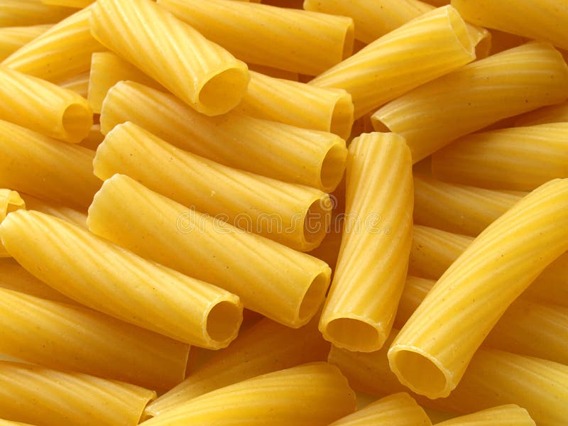 Rigatoni stock image. Image of hollow, food, pasta, wheat - 4619349