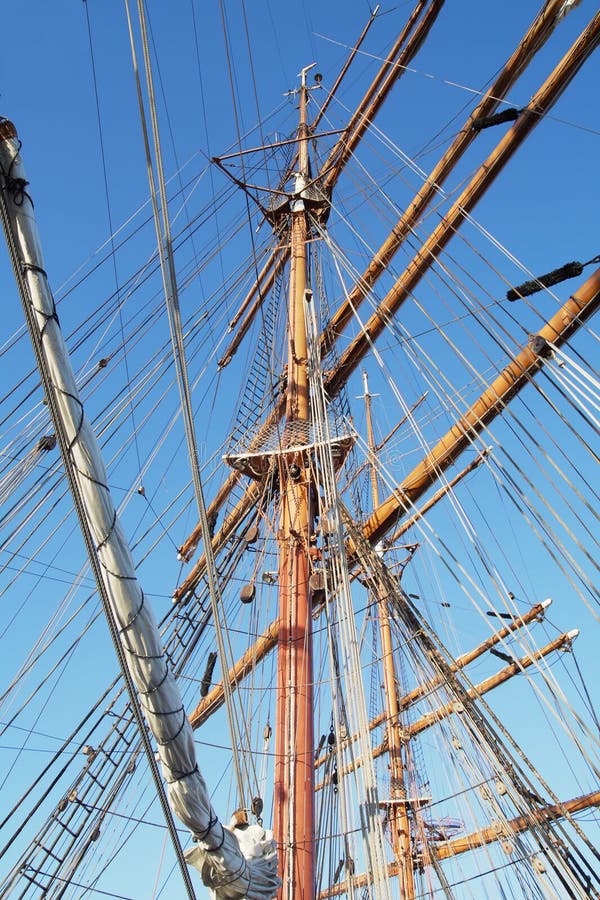 Rigging stock image. Image of historical, marina, navy - 21559765