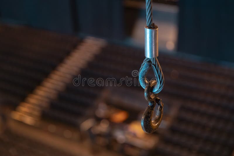 Rigging Hardware Detail stock image. Image of installation - 400101579