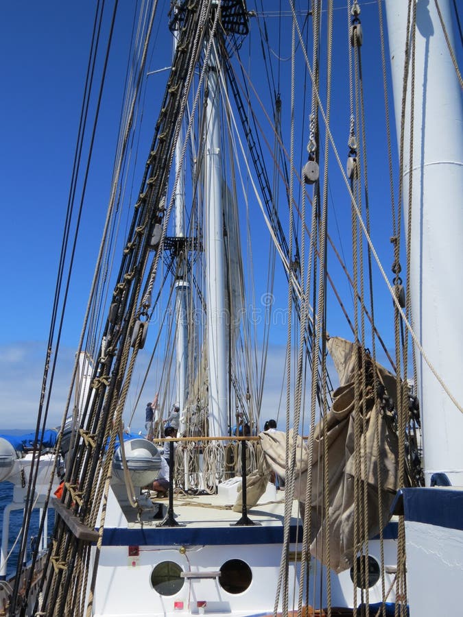 Rigging stock image. Image of sloop, caravel, yawl, ropes - 49650445