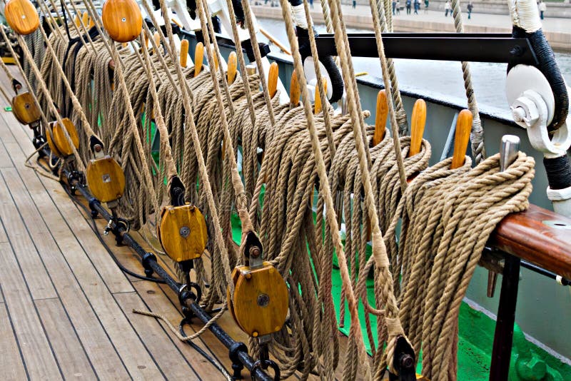 Rigging stock image. Image of rope, journey, cable, pulley - 31112819