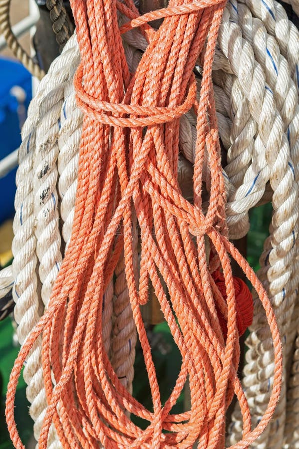 Rigging on a ship stock photo. Image of equipment, rigging - 95380722