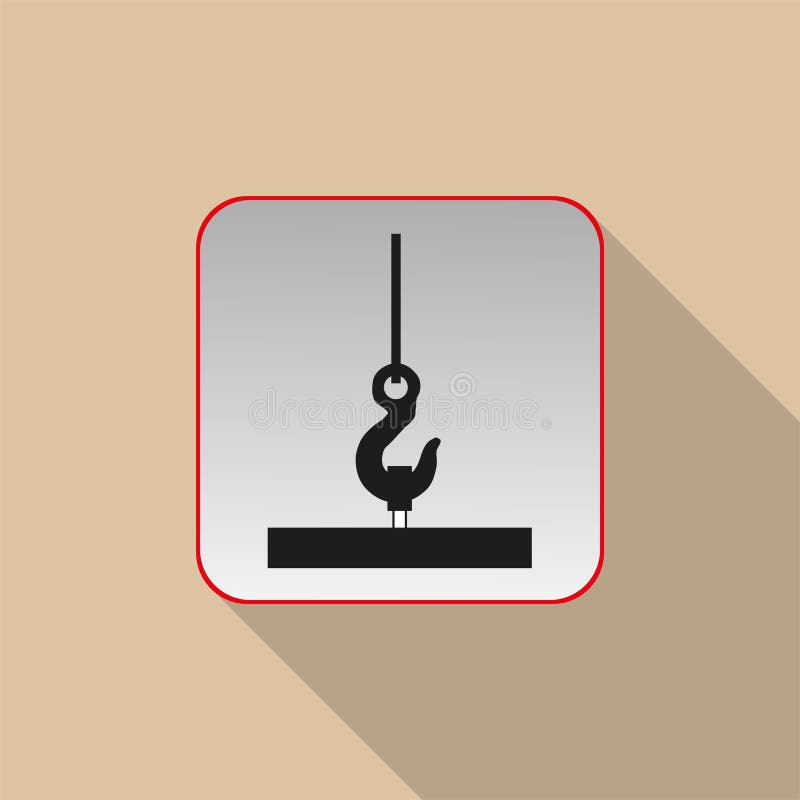 Rigging Work. Symbol. Vector Icon. Stock Illustration - Illustration of ...