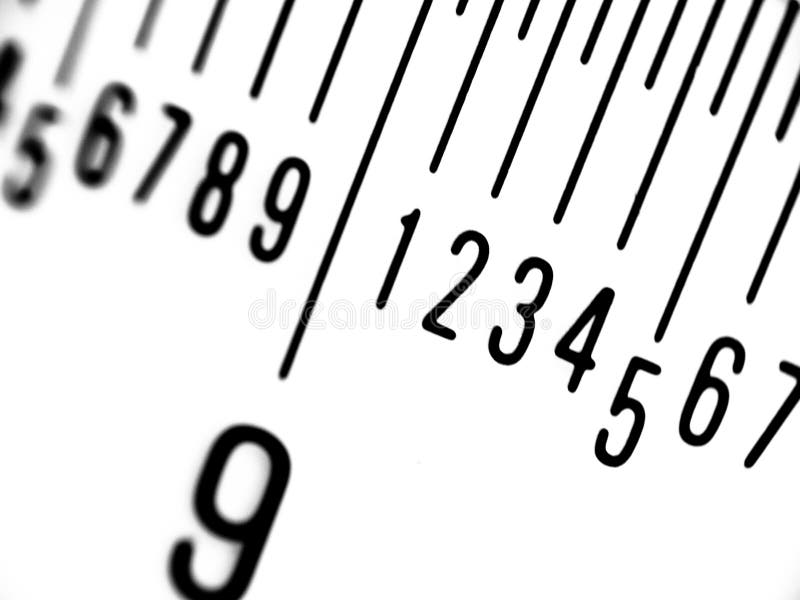 Righello in millimetri immagine stock. Immagine di illustri - 7414085