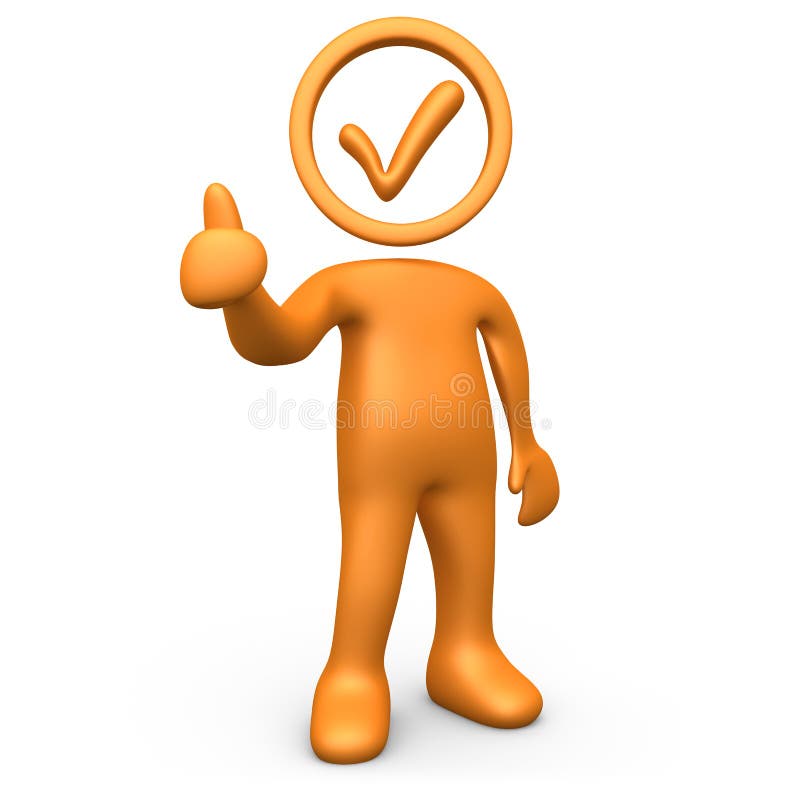 The Right Person for the Job Stock Illustration - Illustration of ...