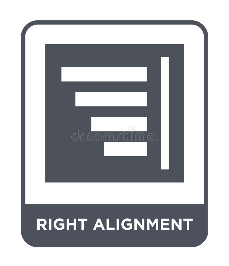 Center Alignment Icon in Trendy Design Style. Center Alignment Icon ...
