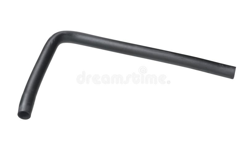 Right angle rubber hose stock image. Image of industrial - 227076111