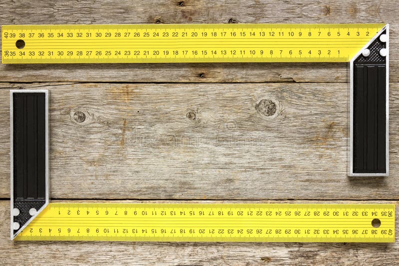 Yellow set-square stock photo. Image of scale, builder - 15512464