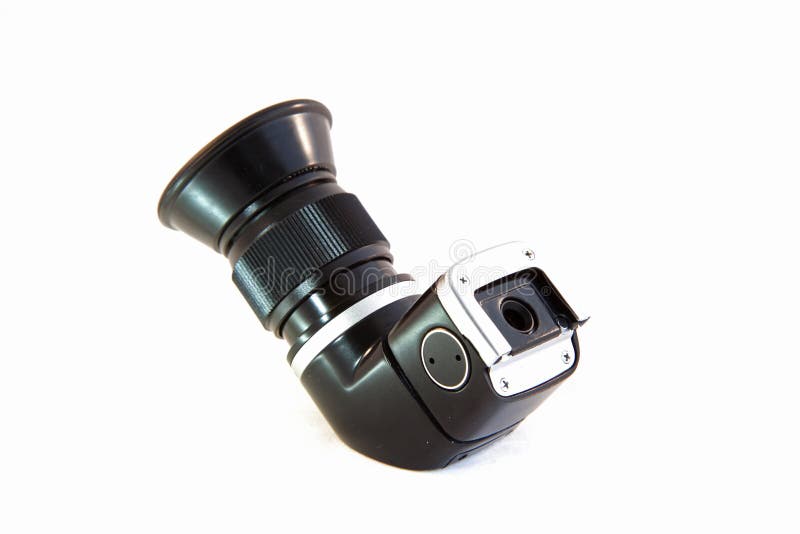 Right Angle View Finder Isolated on White Backgrou Stock Image - Image ...