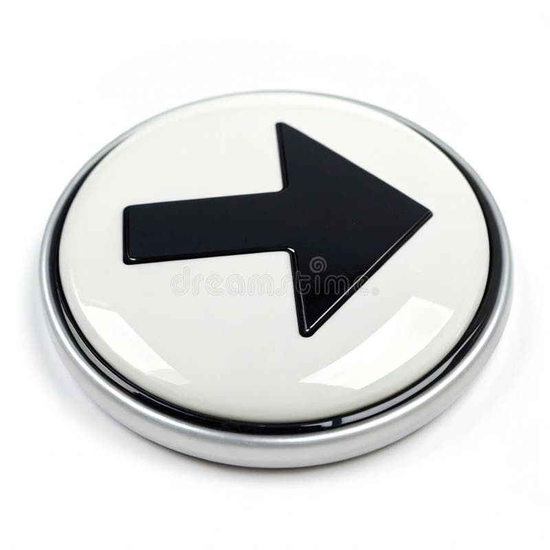 Right arrow button icon stock illustration. Illustration of background ...