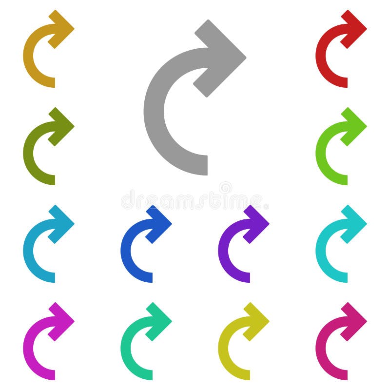 Semicircle Arrow Stock Illustrations – 710 Semicircle Arrow Stock ...