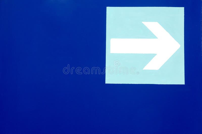 Right arrow sign stock photo. Image of future, pointer - 19681678
