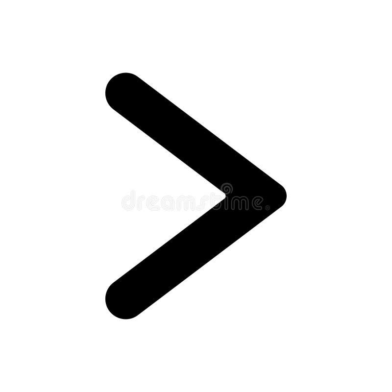 Right arrow sign icon stock vector. Illustration of icon - 224652132