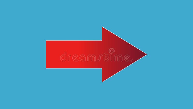 Up Arrow Sign Symbol Animation Motion Graphics Stock Video - Video of ...