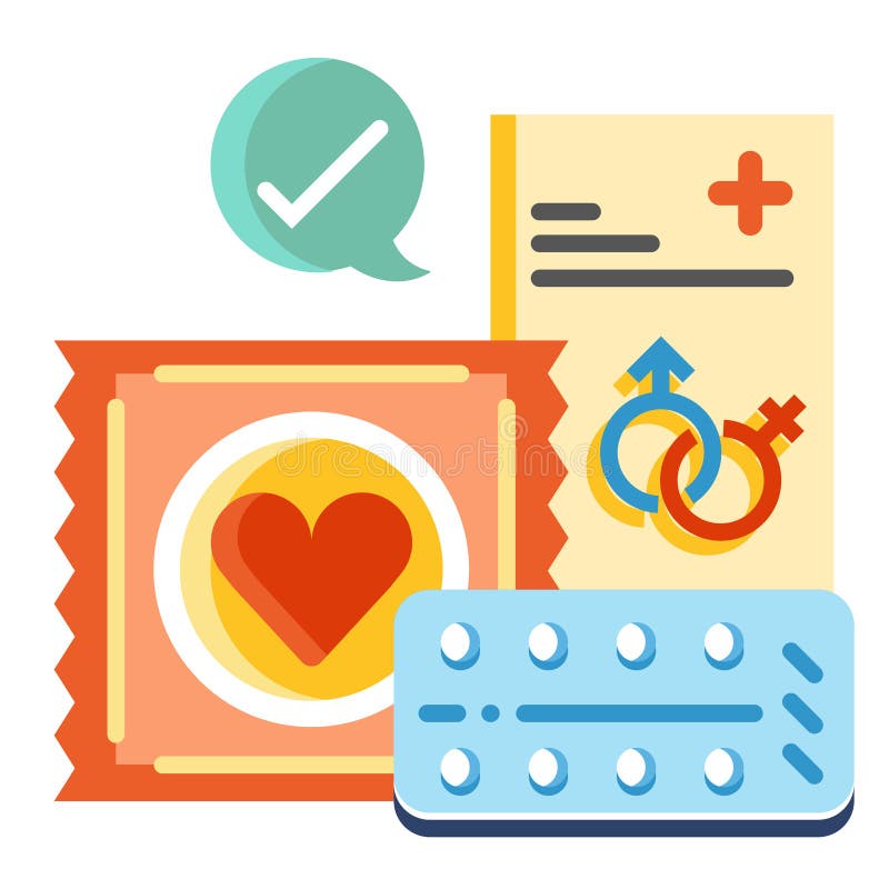 Birth control stock illustration. Illustration of contraceptive - 39638027