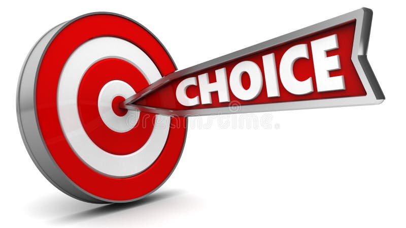 Choice symbol stock illustration. Illustration of variation - 9394386