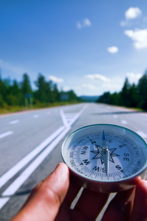 Right Compass is always Needed Stock Photo - Image of ground, follow ...