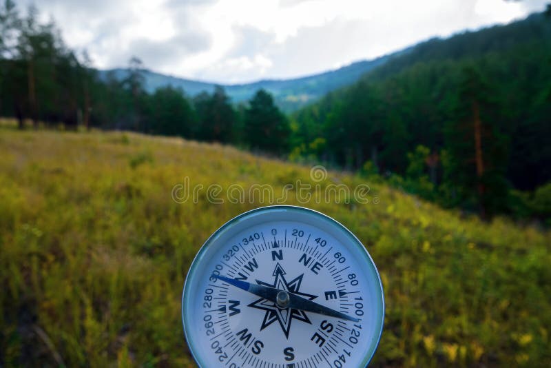 Right Compass is always Needed Stock Image - Image of lifestyle ...