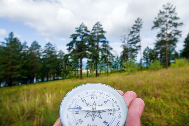Right Compass is always Needed Stock Image - Image of guide, adequate ...
