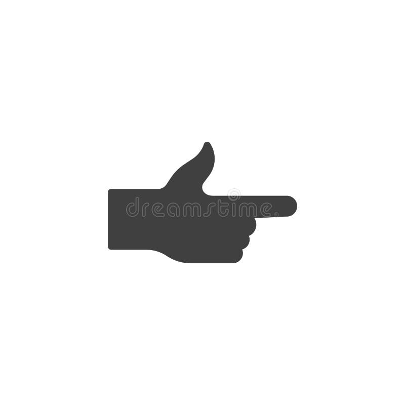 Finger Pointing Symbol Stock Illustrations – 19,062 Finger Pointing ...