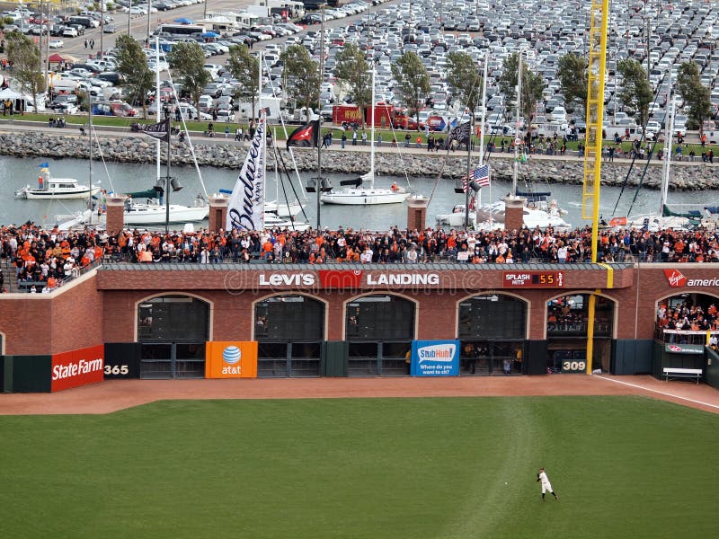 Giants Right Fielder Carlos Beltran Stands in the Outfield Waiting for ...