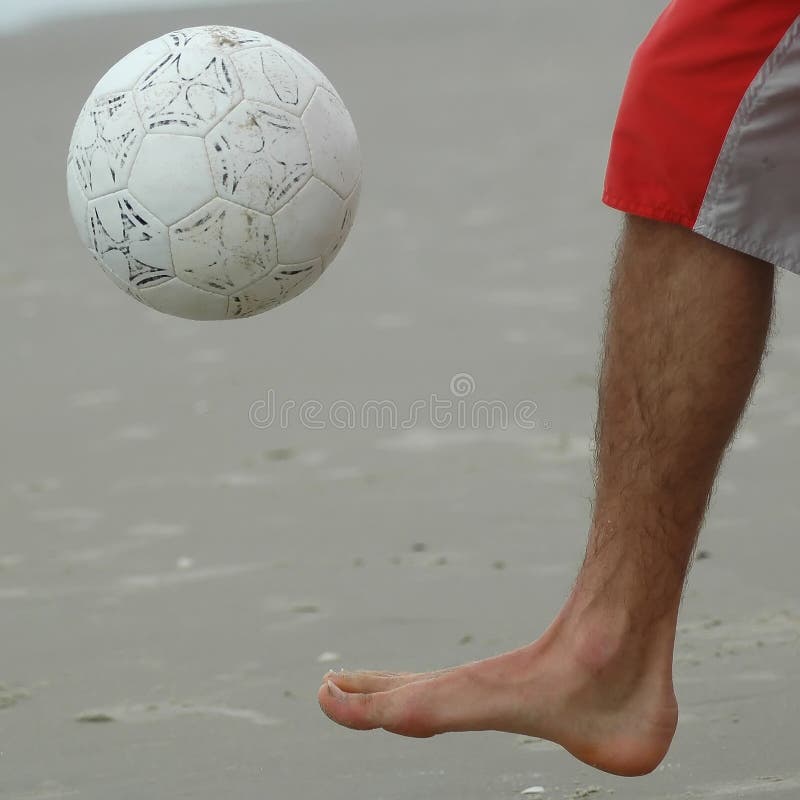 Right foot kick stock photo. Image of sand, ankle, foot - 912646