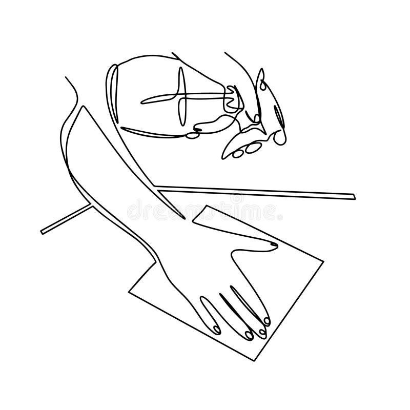 Hand Holding Rag Stock Illustrations – 232 Hand Holding Rag Stock ...