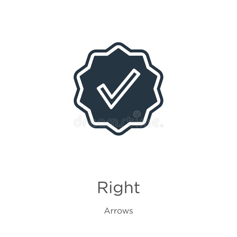 Check Box with Cursor Icon Vector. Trendy Flat Check Box with Cursor ...