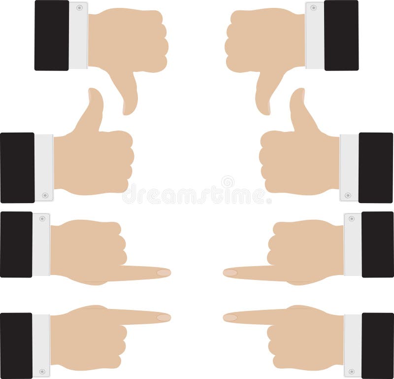 Right and left stock vector. Illustration of creative - 37624162