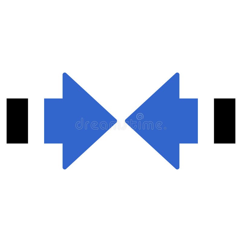 Right and Left Arrow Icon Design Stock Vector - Illustration of left ...