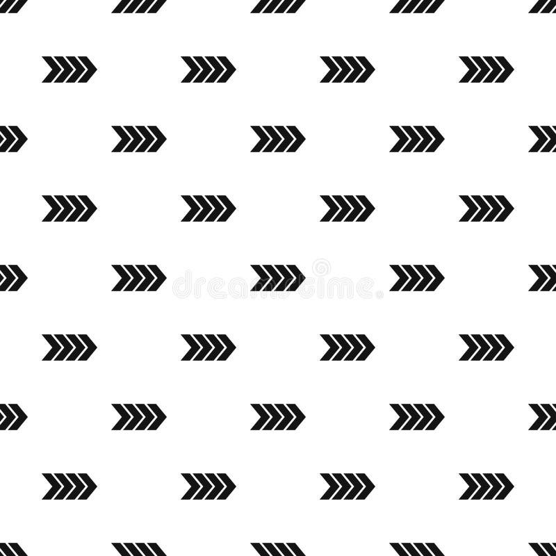 Right Modern Arrow Pattern, Simple Style Stock Vector - Illustration of ...