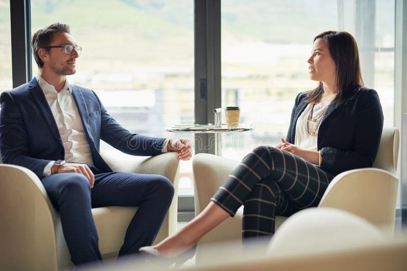 The Right Partner Can Make All the Difference. Two Businesspeople ...