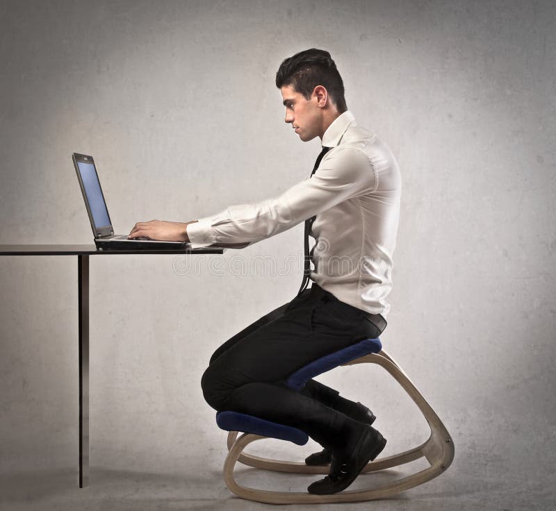Right Posture stock photo. Image of internet, concept - 28041808