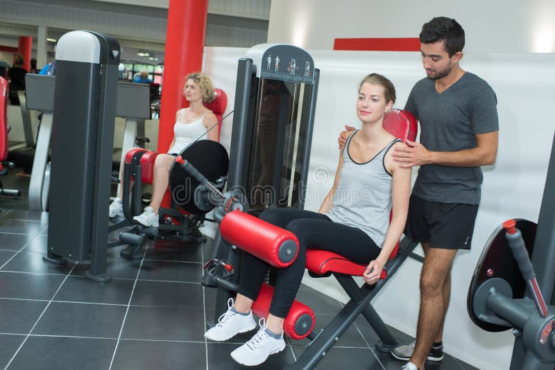 Right Posture for Leg Lifting Stock Image - Image of lifting, posture ...