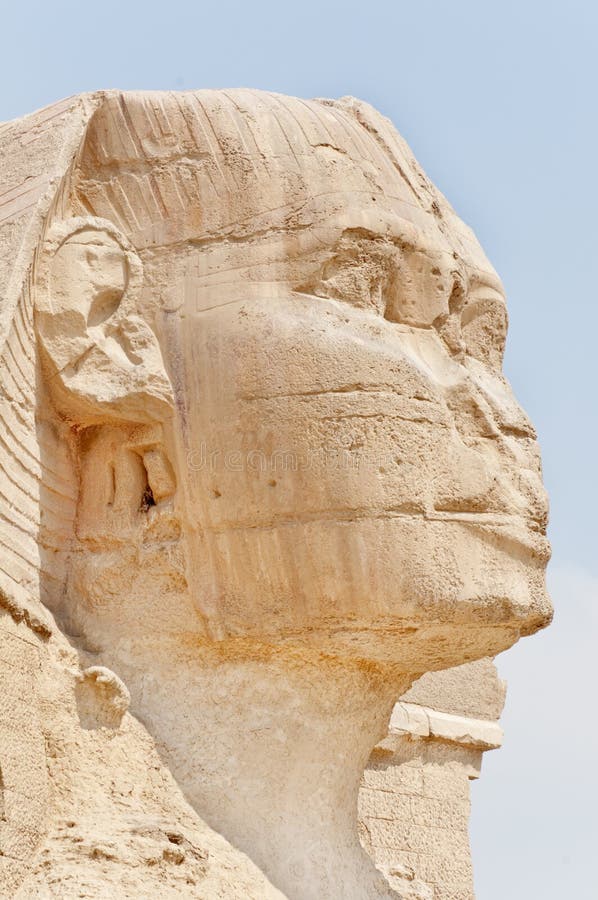 Sphinx at Giza stock photo. Image of form, light, dimensional - 732186