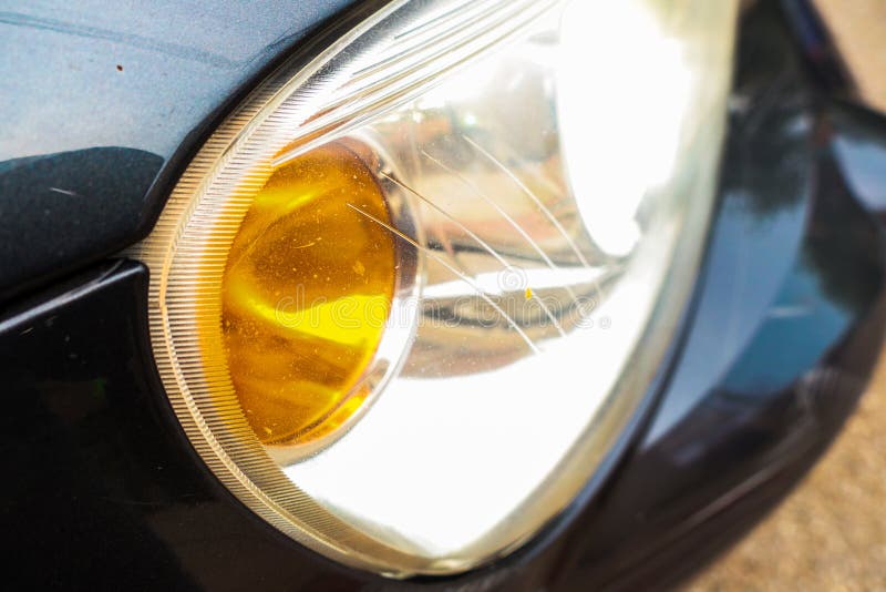 Right headlight stock photo. Image of signal, dark, auto - 191542582