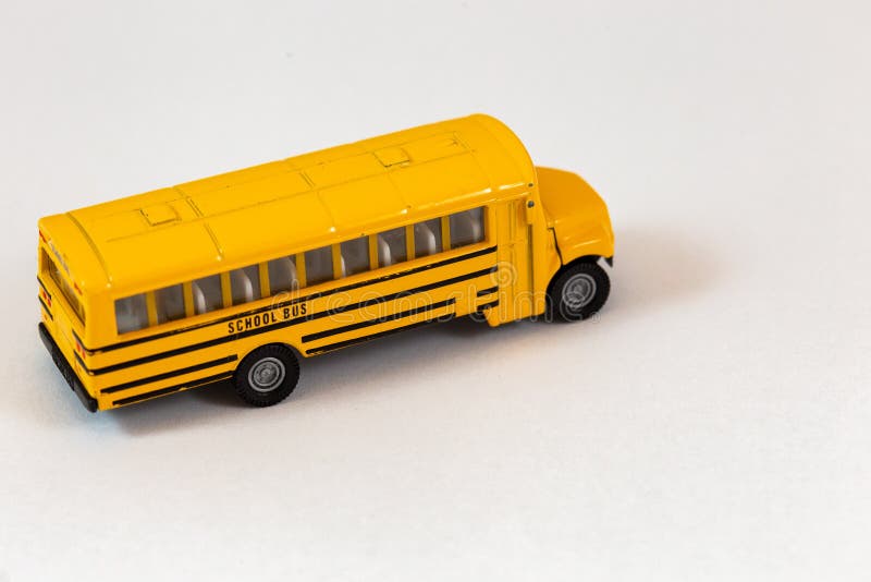 Right Side of Yellow School Bus Stock Image - Image of full, children ...