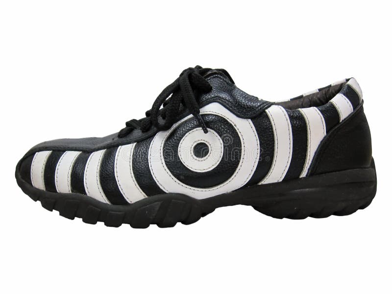 Right side of zebra shoe stock photo. Image of leather - 10717606