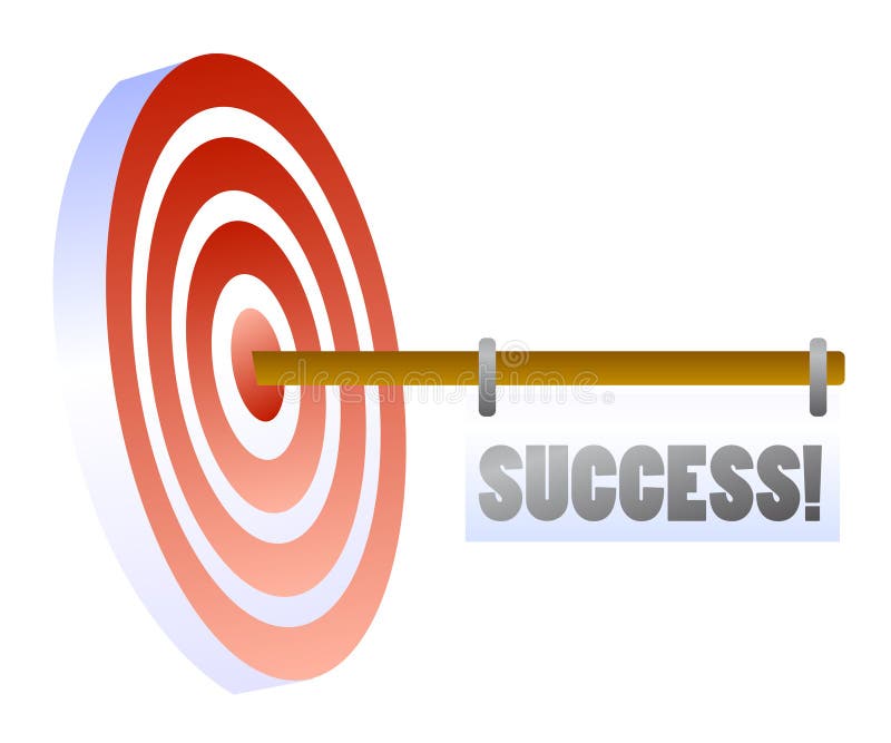 Blue target icon stock vector. Illustration of jackpot - 8874886