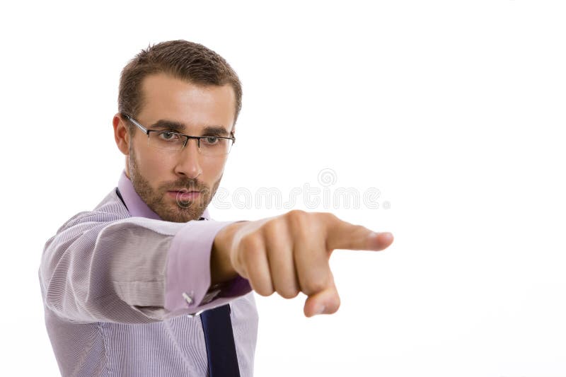 Young Lawyer pointing stock photo. Image of lawyer, finance - 25185708